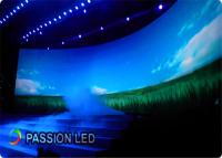 China Curved Slim P5mm Indoor Full Color LED Screen / LED Display Module 128*128mm for sale
