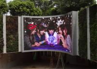 China High Brightness Waterproof P6 Arc Outdoor Advertising Led Display Flexible Led Panels for sale