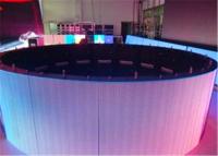China Spherical Indoor SMD P5 Flexible LED Screen Electronic LED Sign 110V / 220V for sale