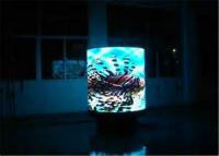 China Indoor Cylinder HD IP45 P2.5mm Flexible Led Video Screen For Exhibition Hall for sale