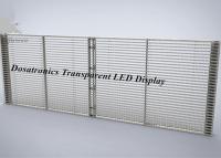 China Aluminum P4.8mm RGB Transparent LED Display Full Color LED Signs Outdoor for sale