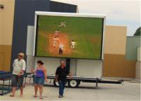 China Outdoor Aluminum HD IP65 LED Truck Sign Mobile LED Screen With 140° Viewing Angle for sale