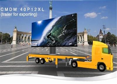 China Outdoor Full Color HD Video Mobile Truck Mounted LED Screen 27777 Pixels for sale