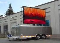 China Custom Waterproof Trailer / Truck Mounted LED Screen P6 LED Video Wall for sale