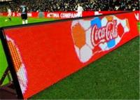 China P12 1R1G1B Football Pitch Advertising Boards Outdoor SMD LED Display for sale