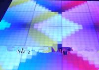 China DVI VGA SMD3528 HD Floor LED Screen P6 1300nits For Night Club for sale