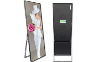 China 800cd/M2 P1.8mm Vertical Poster LED Screen 344×1032 Pixels for sale