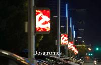 China 4G 5G P3mm 6000cd/M2 Street Light LED Screen 300W/M2 for sale