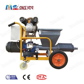 China Electric Motor Mortar Spraying Machine Used In Single Phase Electricity for sale