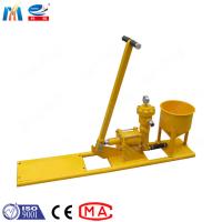 China 47 Kg Cement Grouting Pump Manual Grout Pumps Piston Pump Hopper for sale