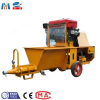 China Diesel Mortar Spraying Machine Stucco plastering machine for construction company for sale