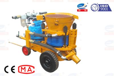 China High Efficiency Small Pneumatic Shotcrete Machine Convenient Operation for sale