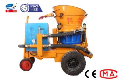 China Dry Swimming Pool Concrete Shotcrete Machine 1.1m Material Feeding Height for sale