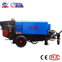 China 22kw Concrete Shotcrete Machine Static Small Concrete Pump 3 - 8m3/H Capacity for sale