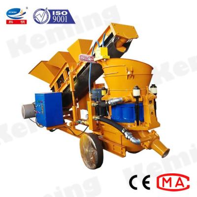 China Concrete Spraying Slope Road Dry Shotcreting Machine Self Loading for sale