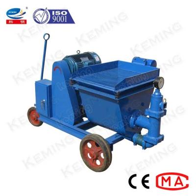 China 7.5kW Single Piston 50L/Min 4Mpa Cement Mortar Pump for sale