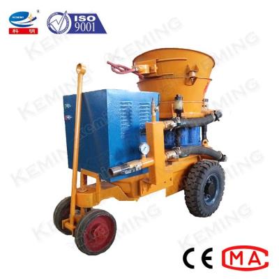 China 4m3/H Dust Removal Dedusting Dry Mix Shotcrete Machine Slope Supporting for sale