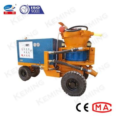China Tunnel Concrete Spraying 9m3/H Wet Shotcrete Machine for sale