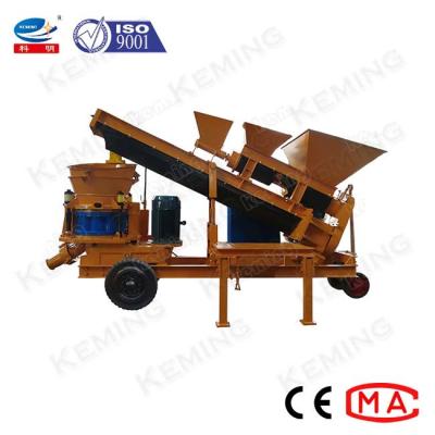 China Automatic Feeding Dry Mix Shotcrete Machine 7m3/H Self Loading for sale