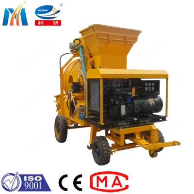 China 25M3/H Grout Mixer Machine Self Loading With Diesel Generator for sale