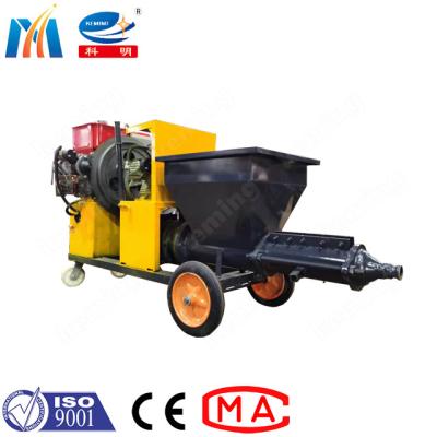 China Diesel KLW 120 Mortar Spraying Machine Stucco Wall Surface Protection For Construction for sale
