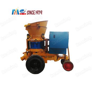 China Electric Motor Mine Dry Gunite Shotcrete Machine 9m3/H 0.6Mpa for sale