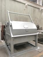 China 1200mm Arm Low Liquor Ratio Dyeing Machine Steam Heating Spray for sale