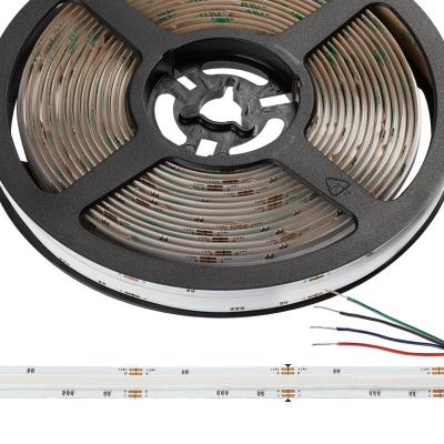 China 5m Rgbw RGB COB LED Strip Ip20  No Dot Led Lighting For Party Decoration for sale