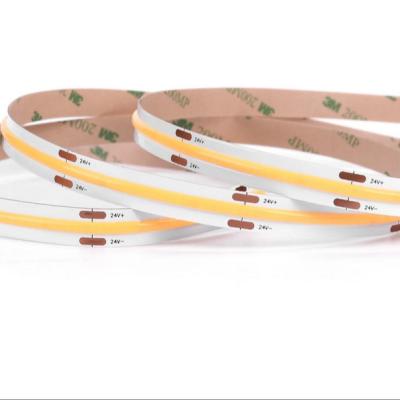 China Colouring Bedroom Flexible 320LED COB Light Strip Single SMD 10W/M 12V for sale