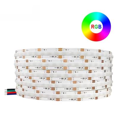 China Colorful Flexible 1500lm 12v Cob Led Strip Light 15W RGB FOB LED for sale