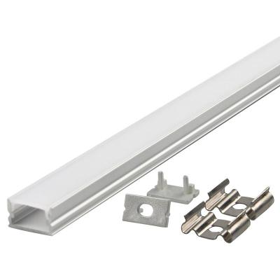 China 0.5m U Shape Led Aluminum Channel  5050 2835 Cob Led Light Profiles for sale