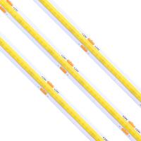 China 5M Non Welding Joint Point Flexible COB LED Strip Light 24V 8MM 320LED for sale