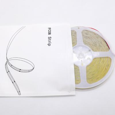 China Dual Color Dimmable 2700-6500k 24V COB RGB LED Strip Flexible CCT Changeable for sale