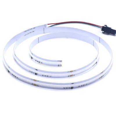 China 24V Dream Color COB LED Strip RGB , 2800 Mcd LED Soft Light Strip for sale