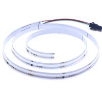China Digital RGB COB LED Strip , Flexible LED Strip Light DC 5V 5m/Roll for sale