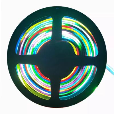 China Soft 630led/m RGB COB LED Strip Magic Digital No Light Point OEM / ODM for sale