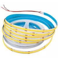 China 2700-6500K Changeable CCT COB LED Strip DC24V 576LEDs TV Backlight Decoration for sale