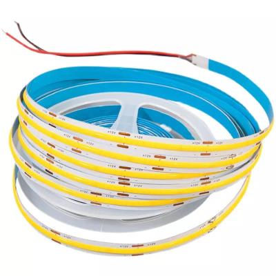 China 2700-6500K Changeable CCT COB LED Strip DC24V 576LEDs TV Backlight Decoration for sale