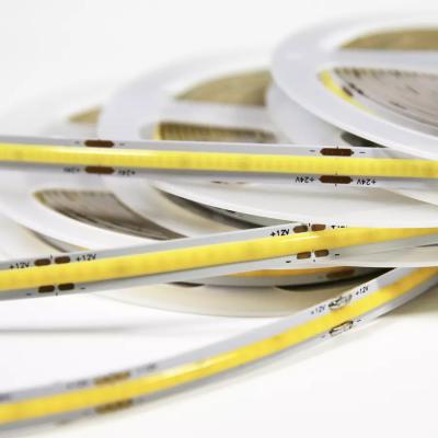 China 180 Angle Flexible 24V 12V Led Cob Strip Light 320led 480led for sale
