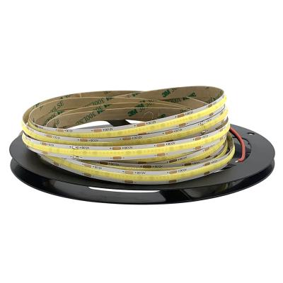 China DC12 / 24V Dots Free COB Led Strips For Silicone Tube And Aluminum Profile for sale