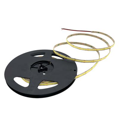 China USB 5V CRI 90RA 8mm Width Flexible COB LED Strip For TV Car Decoration for sale