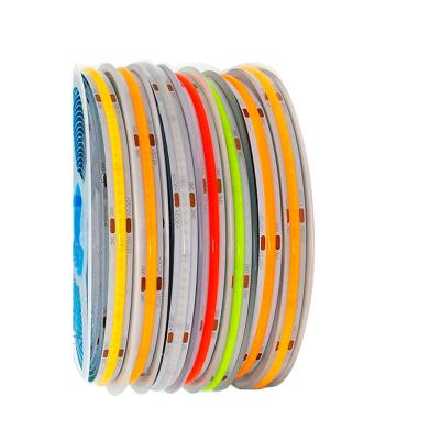 China Natural White Dotless 24V COB LED Strip 60W 5000K For Residential for sale