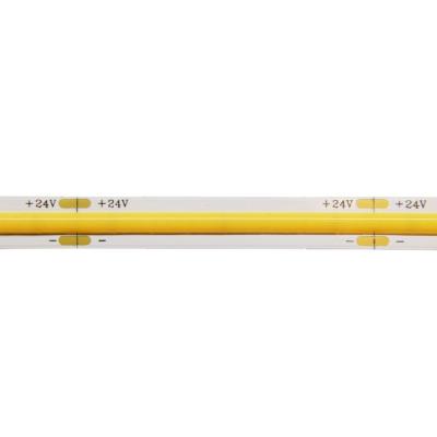 China Cct Adjustable Cob Strip Light Continuous 24v IP20 / IP65 Waterproof for sale