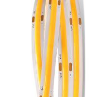 China Flexible 5m 16.4ft COB LED Light Strip WIth FPC Lamp body for sale