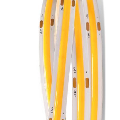 China Flexible 5m 16.4ft COB LED Light Strip WIth FPC Lamp body for sale