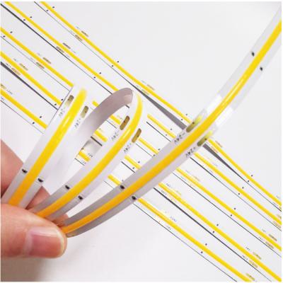 China Adjustable 2700K 6500K CCT COB LED Strip Light Bi Color DC24V Input for sale