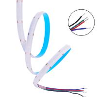 China DC24V Dotless RGB COB LED Strip Lights With CE ROHS Certification for sale