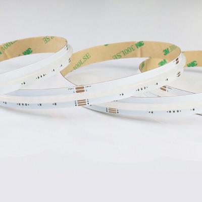 China Decorative Lighting 15W RGB COB Led 12V Strip Light Seamless No Dot IP20 for sale