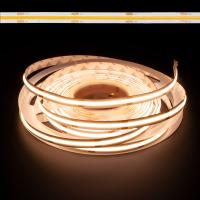 China Warm White Led Strip Cob 504led 3000k 5 Meter 24v Ip20 Cri 90 for sale