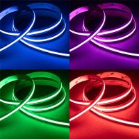 China 5 Meters Per Roll RGB COB LED Strip 1440lm/m 60LEDs/m IP20 Waterproof for sale